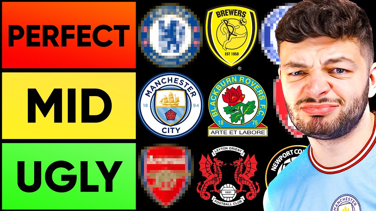Harshly Ranking ALL 92 English Football Badges - YouTube
