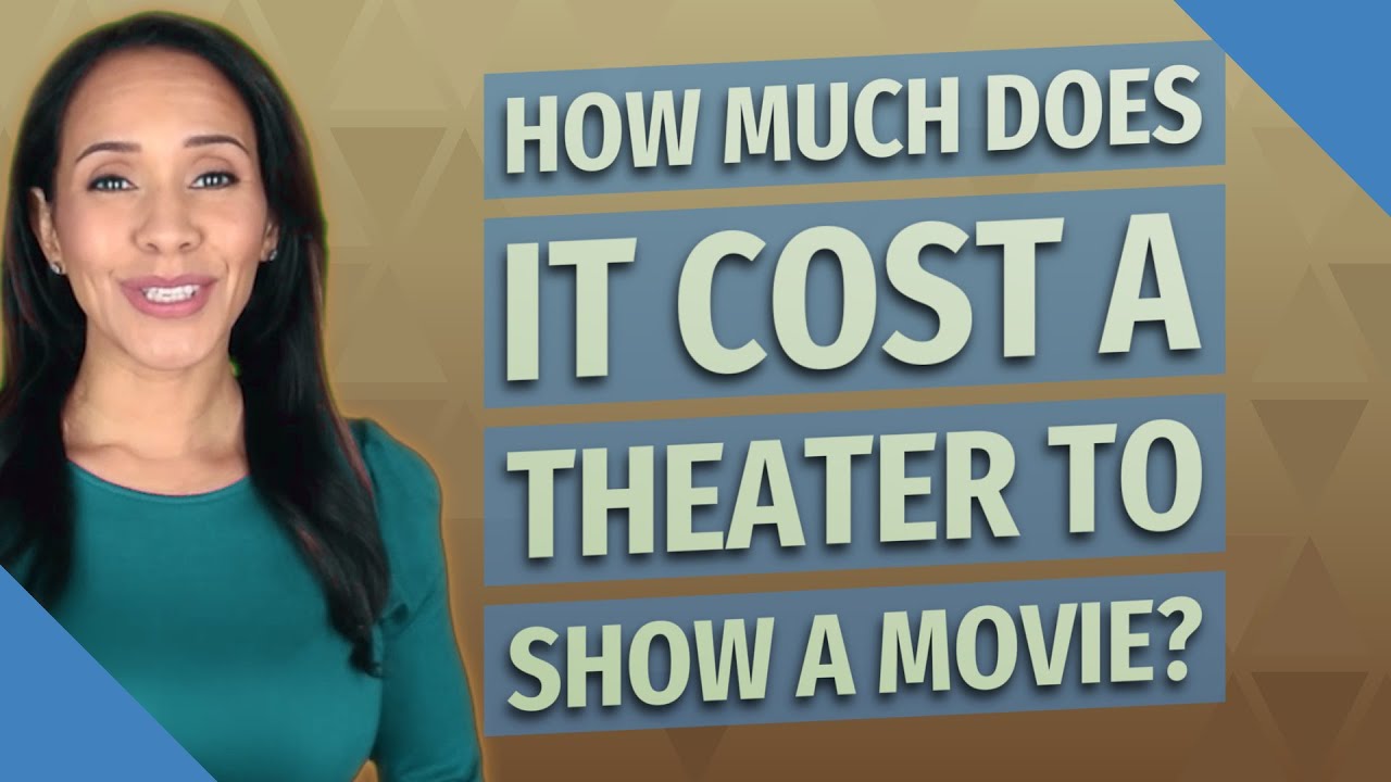 How much does it cost a theater to show a movie? - YouTube