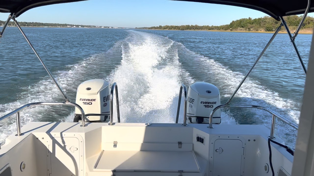 2009 C Dory Tomcat with ETEC 150s - YouTube
