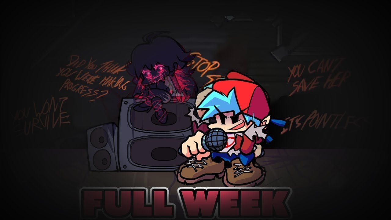 FNF:Corruption - GF Full Week - YouTube