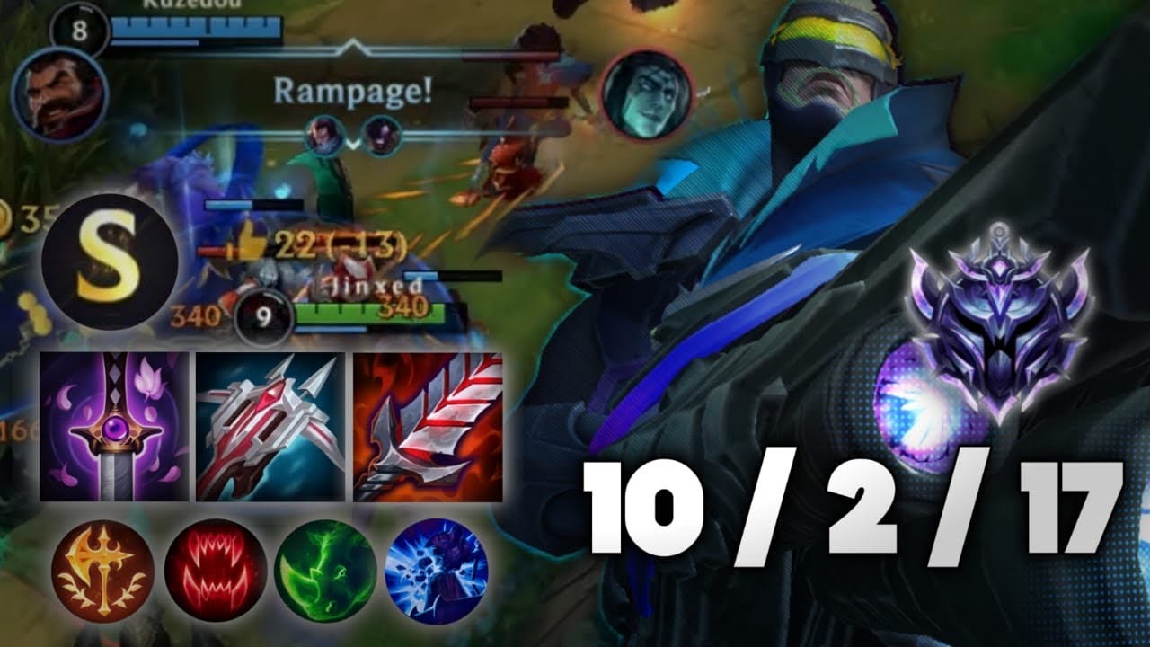 WILD RIFT GRAVES : THIS INSANE BUILD LORD DOMINIK’S ? DIAMOND RANK ...