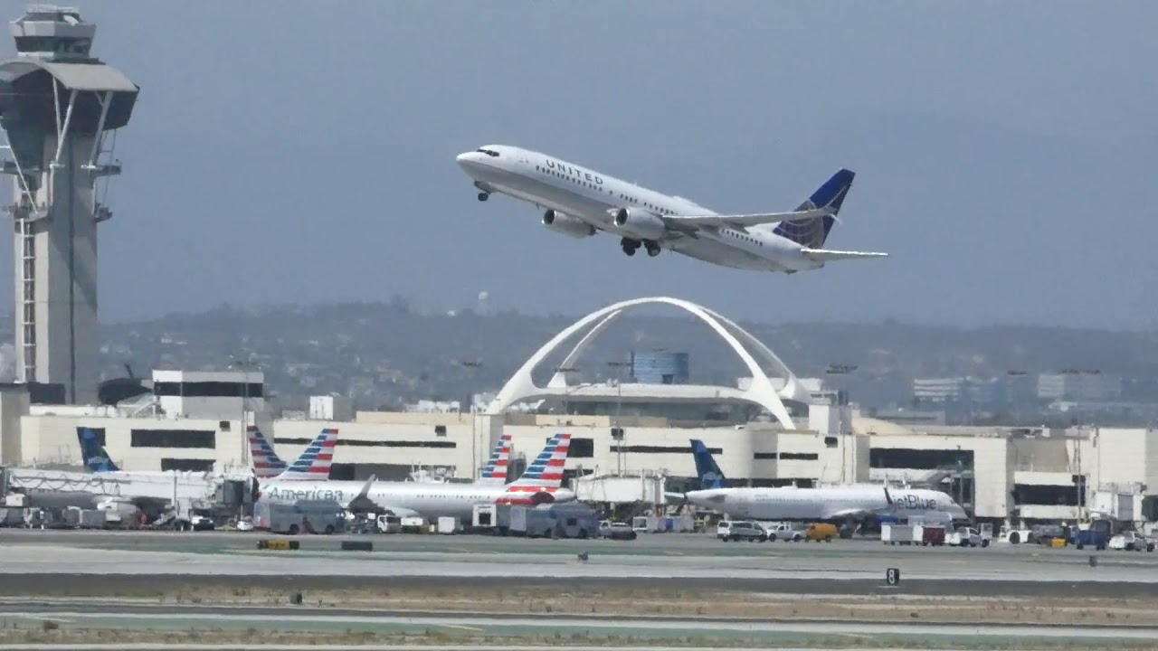 Awesome Los Angeles International Airport (LAX) - Plane Spotting #1 ...