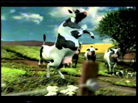 Klovborg ost og mælke reklame fra 2004 - med animerede køer - YouTube