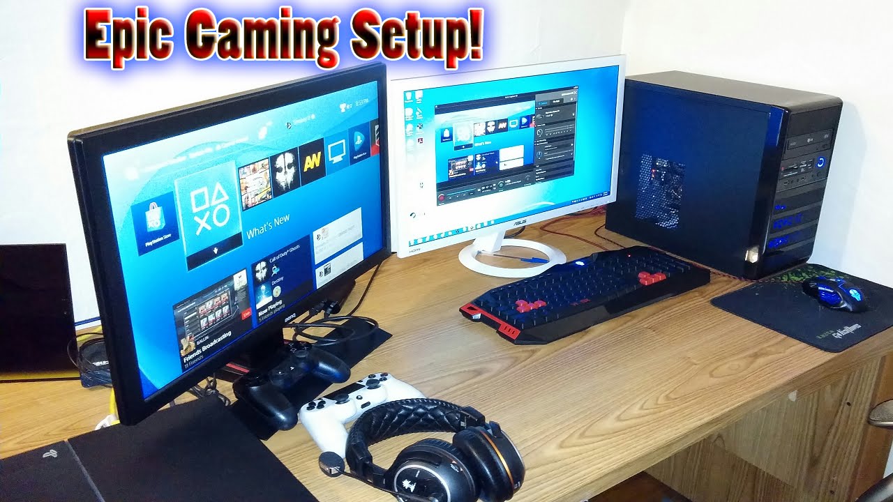 Epic Gaming Setup 2015! - YouTube