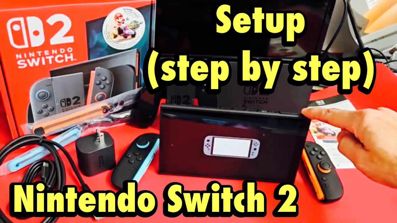 Nintendo Switch 2: How to Setup (step by step) - YouTube