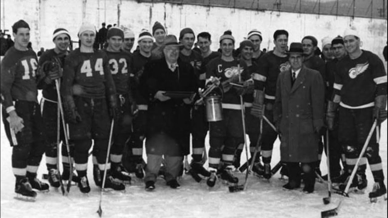 When The Red Wings Played In A Prison - YouTube