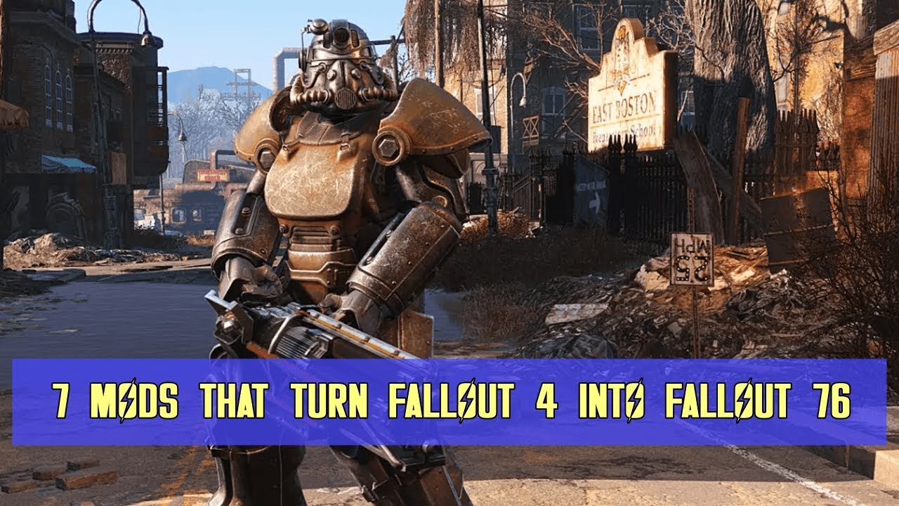 7 Mods That Turn Fallout 4 Into Fallout 76 - YouTube