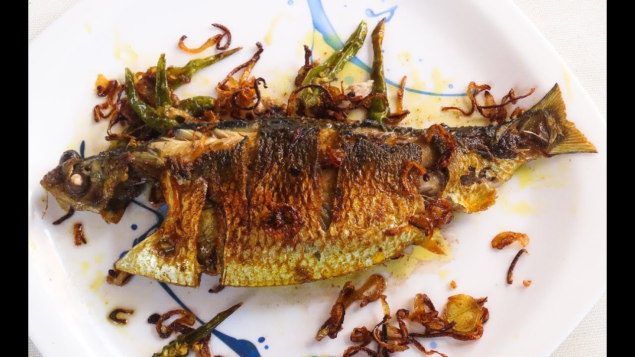 আস্ত ইলিশ মাছ ভাজি | Hilsha fish fry | ilish mach vaji - YouTube