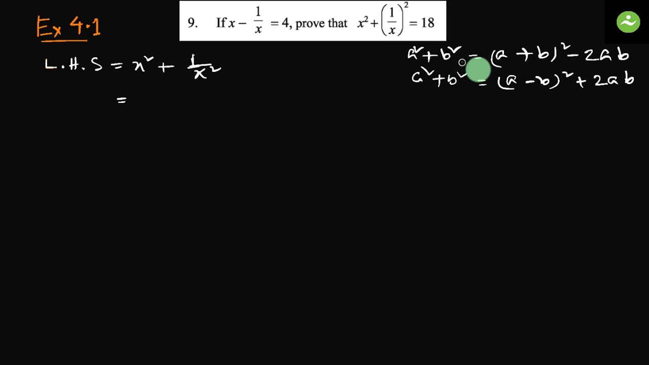 Class Eight || English Version || Exercise 4.1 || Math No.9 || JSC Exam ...