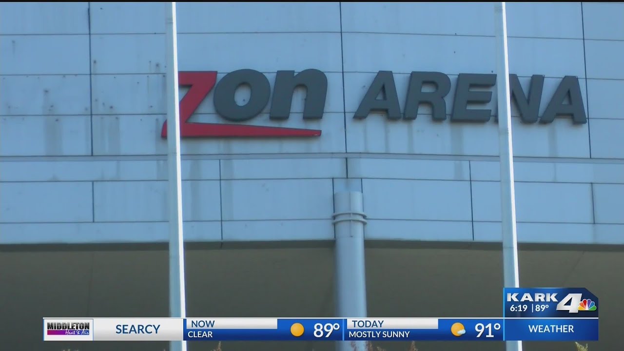 Verizon Arena changes to Simmons Bank - YouTube