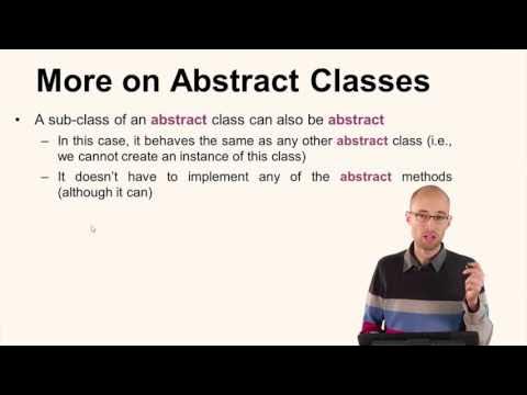 Week 4: Polymorphism & Design Basics - Abstract Classes, Interfaces (unit 2) - YouTube