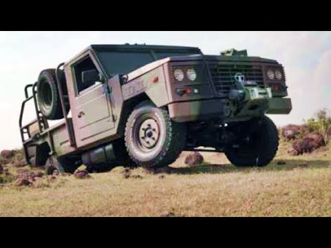 TATA Motors Military 4X4 LSV Crossing Up Stream River At Jammu - YouTube
