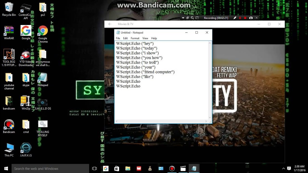 how to troll your friends computer - YouTube