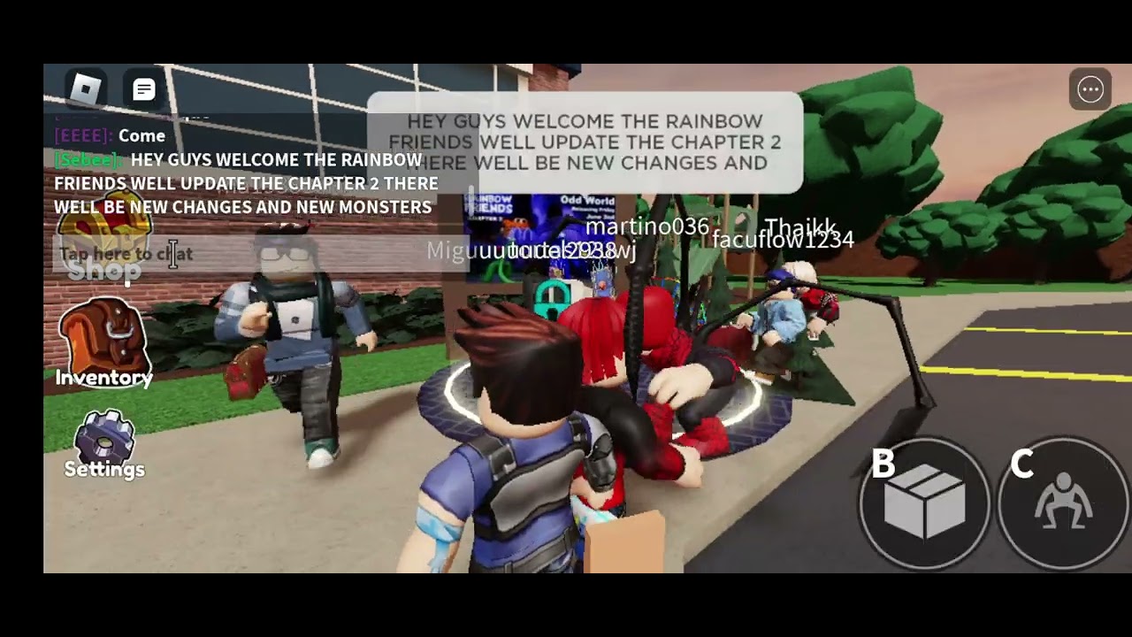 RAINBOW FRIENDS WELL RELEASE CHAPTER 2 FOR 3 DAYS - YouTube