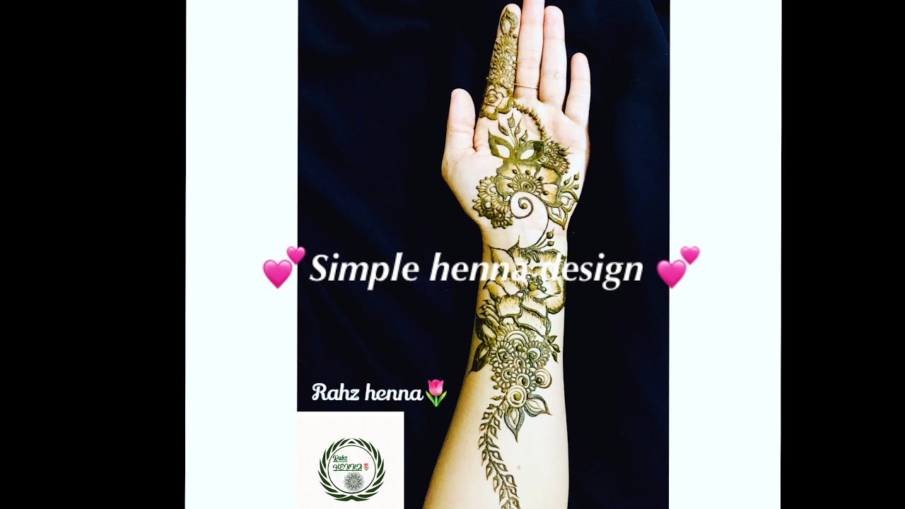 💕Simple Mailanji design vedio ️💕 - YouTube