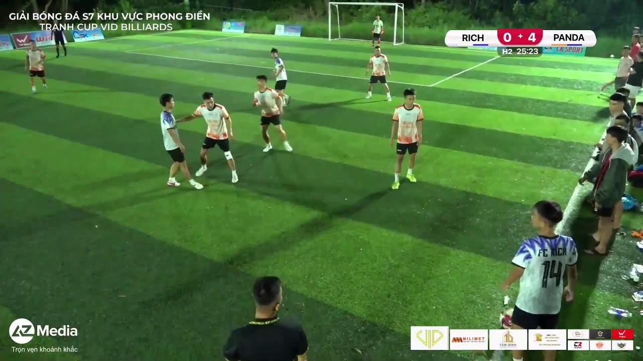 Trực tiếp | VÒNG 2 BẢNG B | RICH FC • PANDA FC. - YouTube