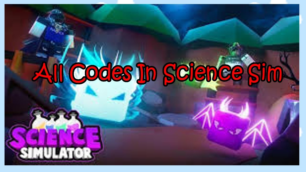 All Codes In Science Simulator | Roblox - YouTube