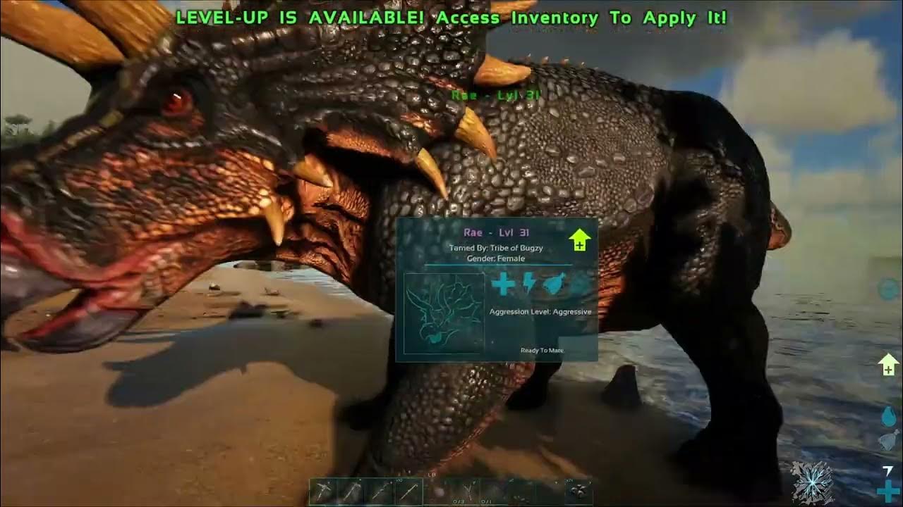 Rae The Trike! Ark Survival Evolved Day 1 Part 2 - YouTube