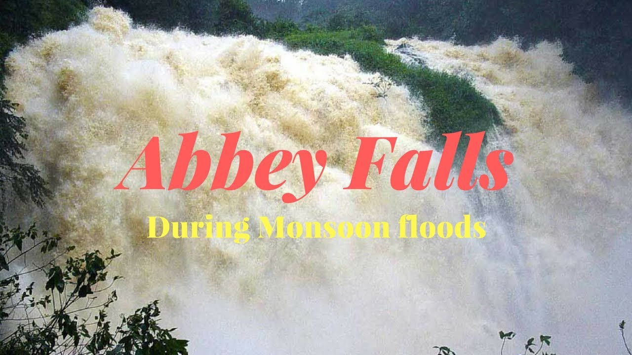 Abbey falls Or Abbi falls Or Coorg Water Falls During Monsoon Time ...