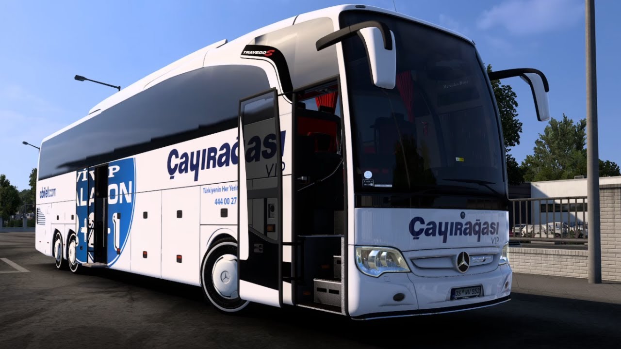 TRAVEGO SHD 17 - BUS ASMR REALİSTİC DRİVE - YouTube