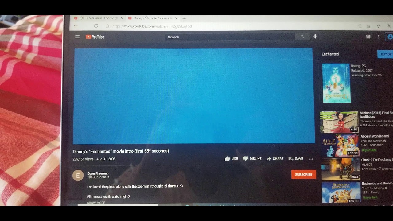 Disney From Enchanted + Bandai Visual Emotion - YouTube