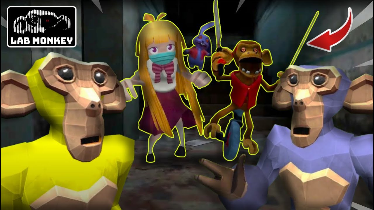 The lab monkey is SO TERRIFYING… - YouTube