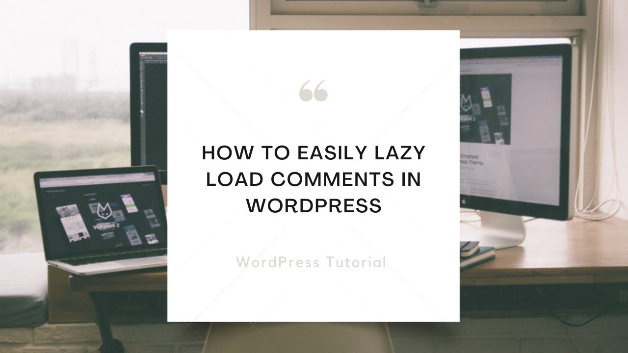 How to Easily Lazy Load Comments in WordPress | WordPress 2021 - YouTube