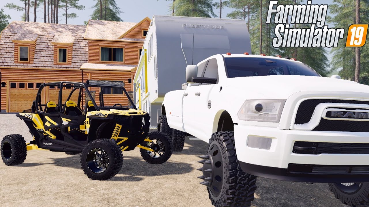 NEW CAMPING SETUP! | 90K PURCHASE FROM ROLLING COAL CUSTOMS | FS19 ...