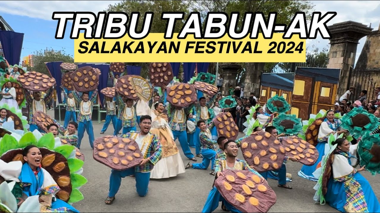 TRIBU TABUN-AK SALAKAYAN FESTIVAL 2024 TRIBE COMPETITION #miagao - YouTube