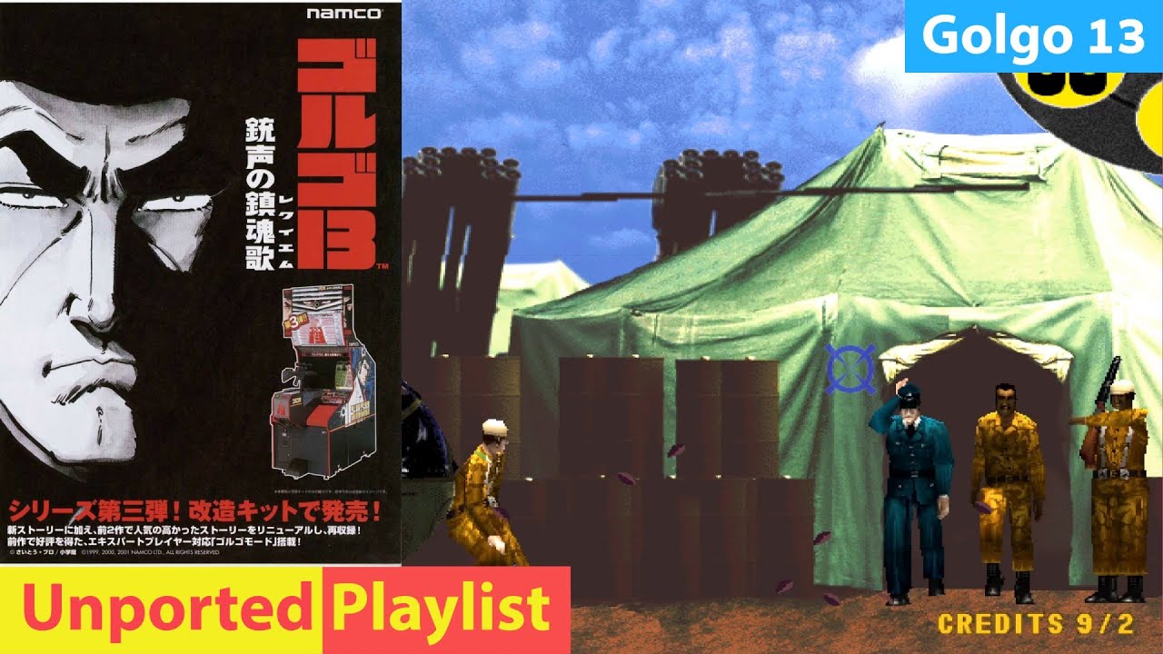 Golgo 13! An Amazing Light Gun Sniper Game from Namco just like Point ...