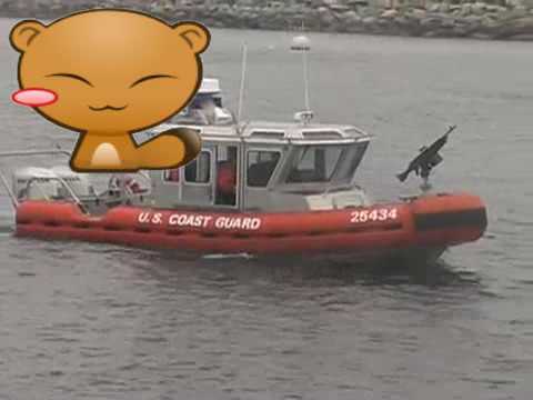 Coast Guard 25 foot Response Boat Defender Class new - YouTube