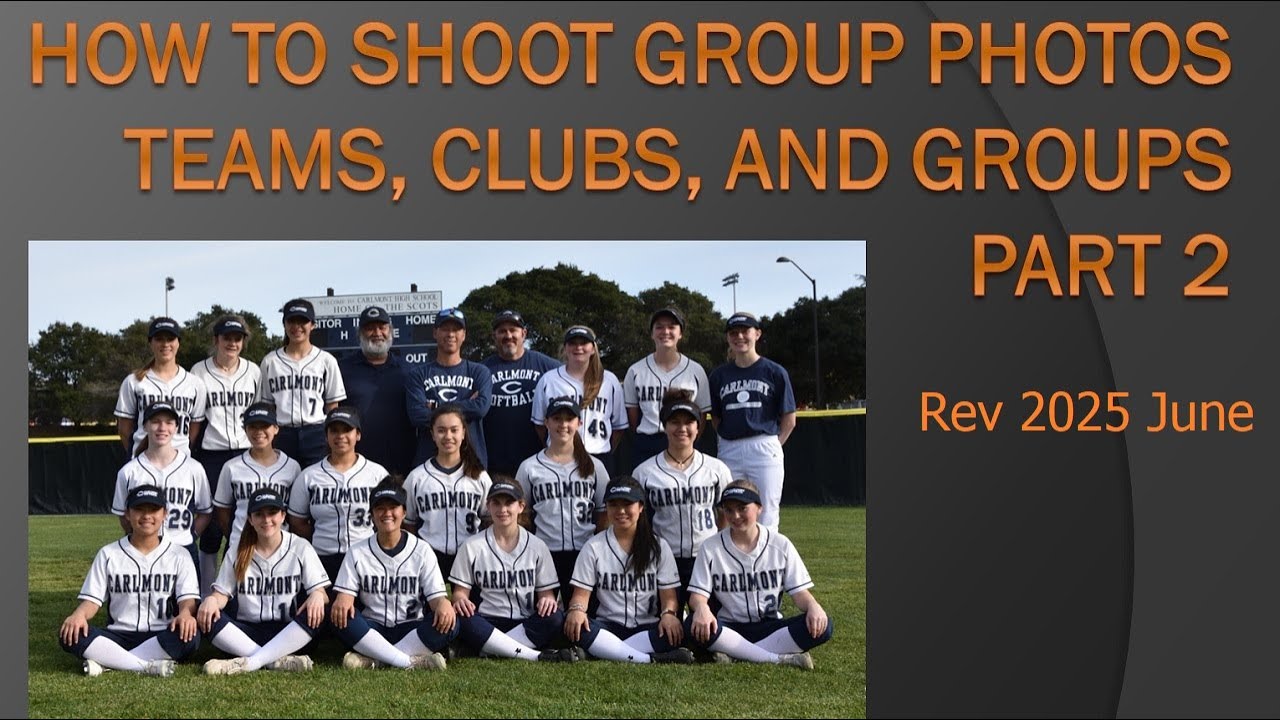 How to Take TEAM and GROUP Pictures-pt2-2025 (147d2c) - YouTube