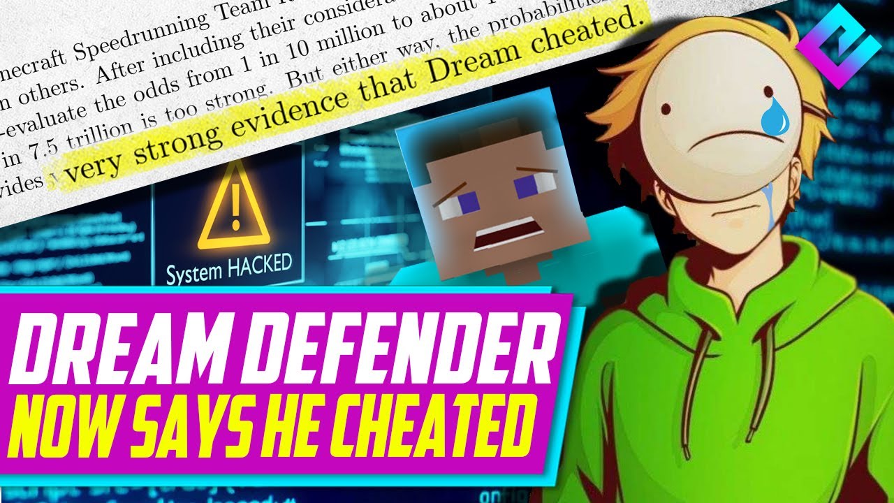 Dream Scientist Says He Likely Cheated in Minecraft - YouTube