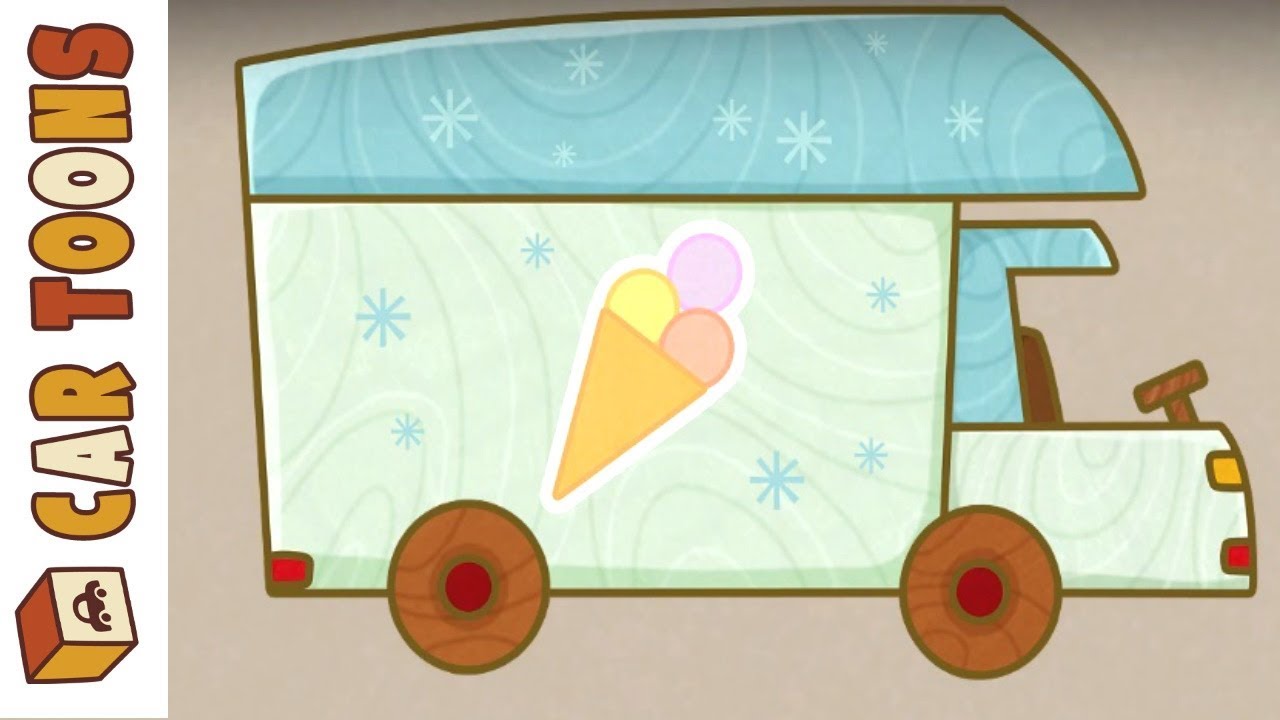 Car Toons: An Ice Cream Truck. A Cartoon for Kids - YouTube