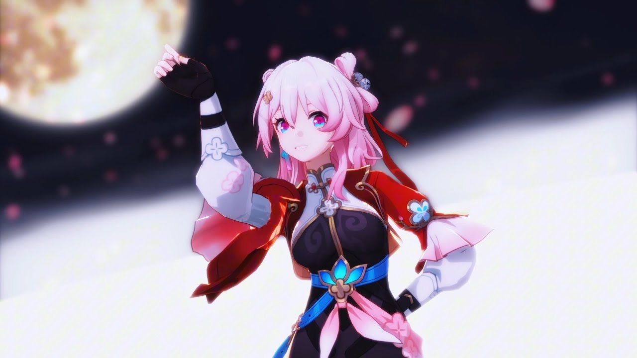 【Honkai：Star Rail MMD／4K／60FPS】March 7th【花月成双】 - YouTube