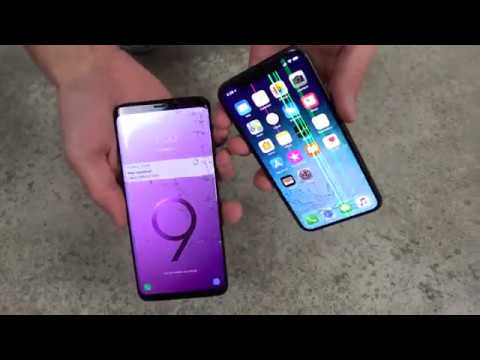 Samsung Galaxy S9 Plus vs iPhone X Drop Test! SAĞLAMLIK TESTİ!