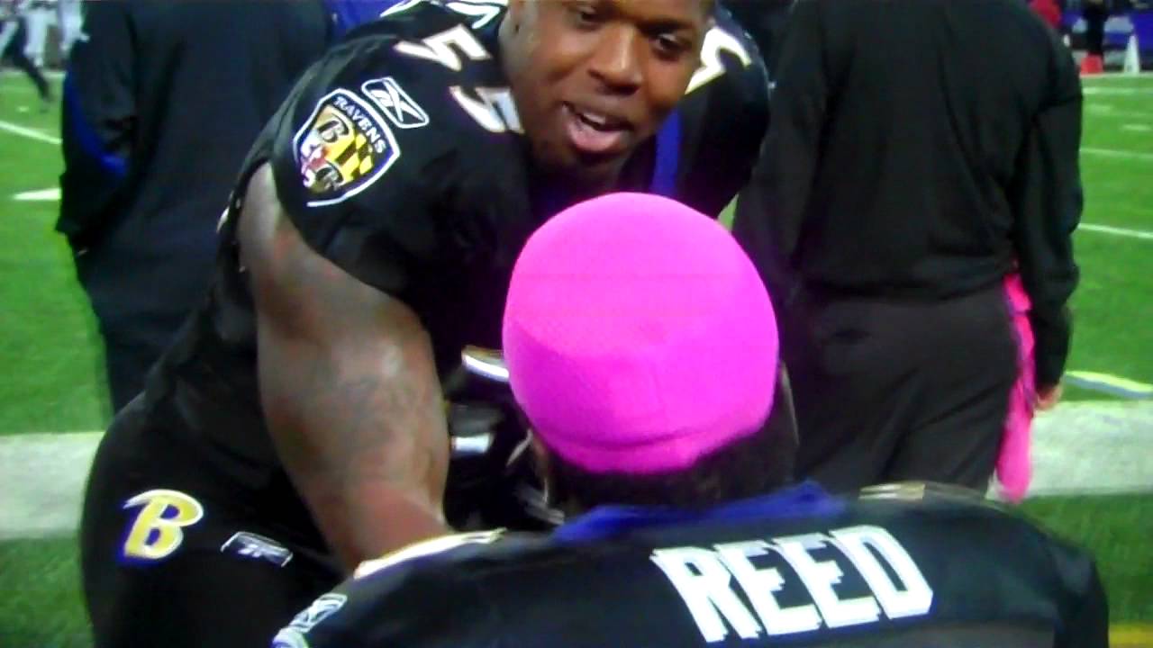 Terrell Suggs thanks Ed Reed - YouTube