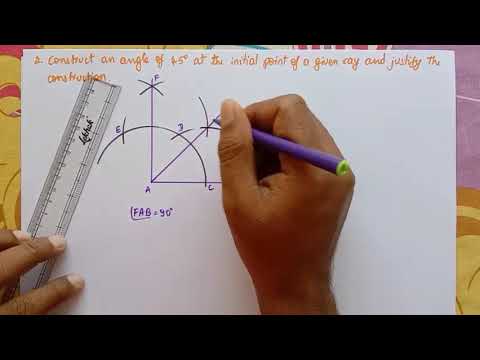 CONSTRUCTION 9th CLASS Exercise 11.1 all Constructions - YouTube