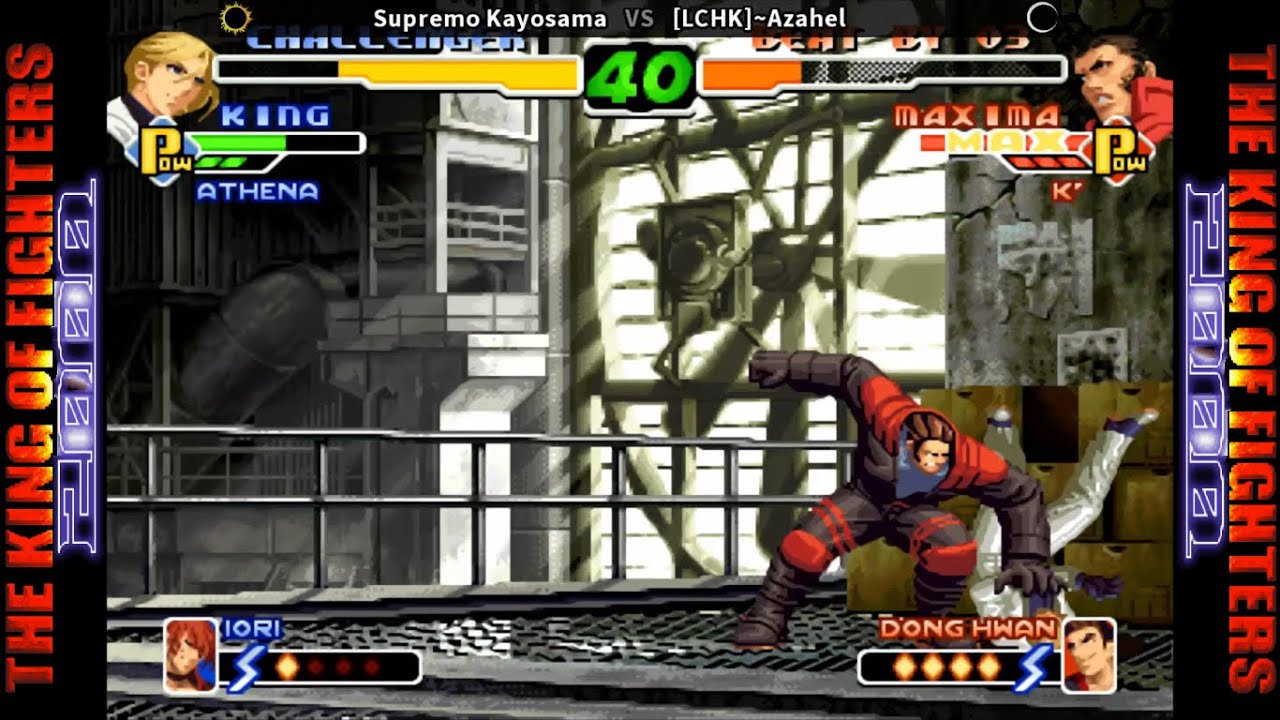 KOF 2000 Combo Maxima ST Dong Hwan Fightcade - YouTube