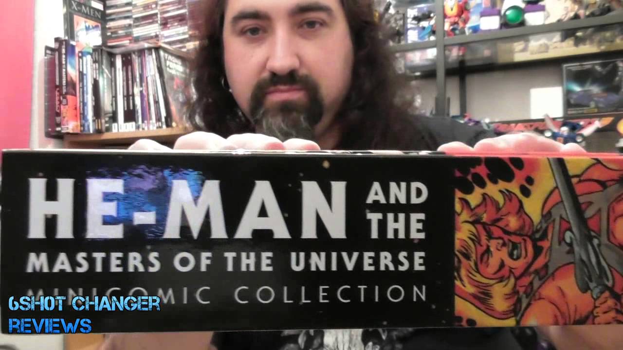 MOTU mini Comics Collection Book - YouTube