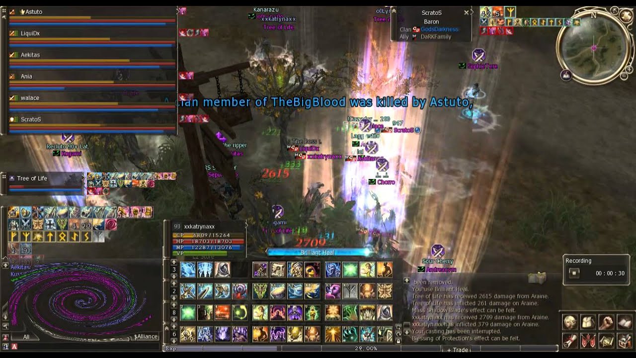 Lineage II - [xxkatrynaxx] Aeore Healer - PvP - Shilen Official Server ...