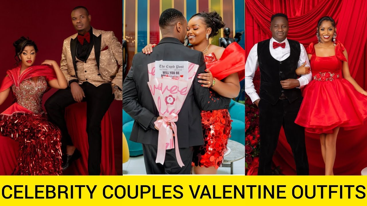 CELEBRITIES BEAUTIFUL VALENTINE OUTFITS | WAMBO ASHLEY | THE WAJESUS ...