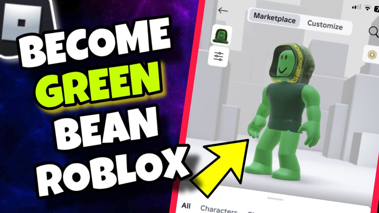 (UPDATED) How to Become Green Bean in Roblox | Get Green Bean Skin ...