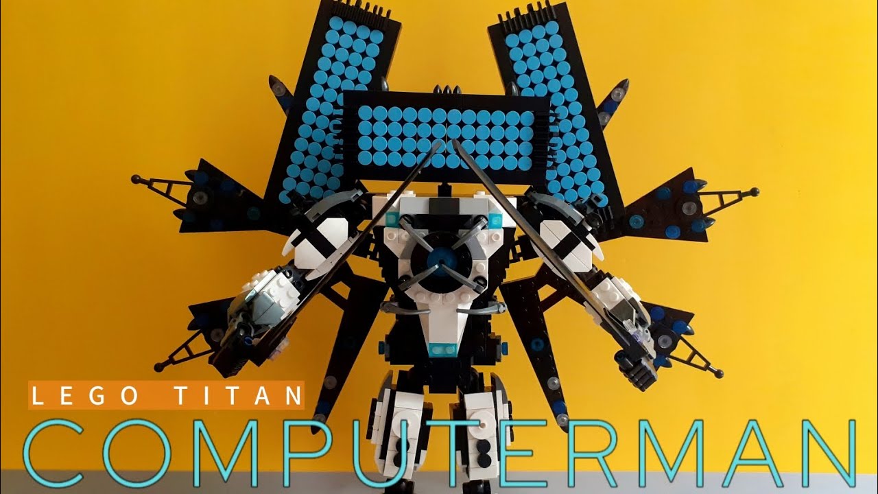 Lego Titan Computerman (Virlance) - YouTube