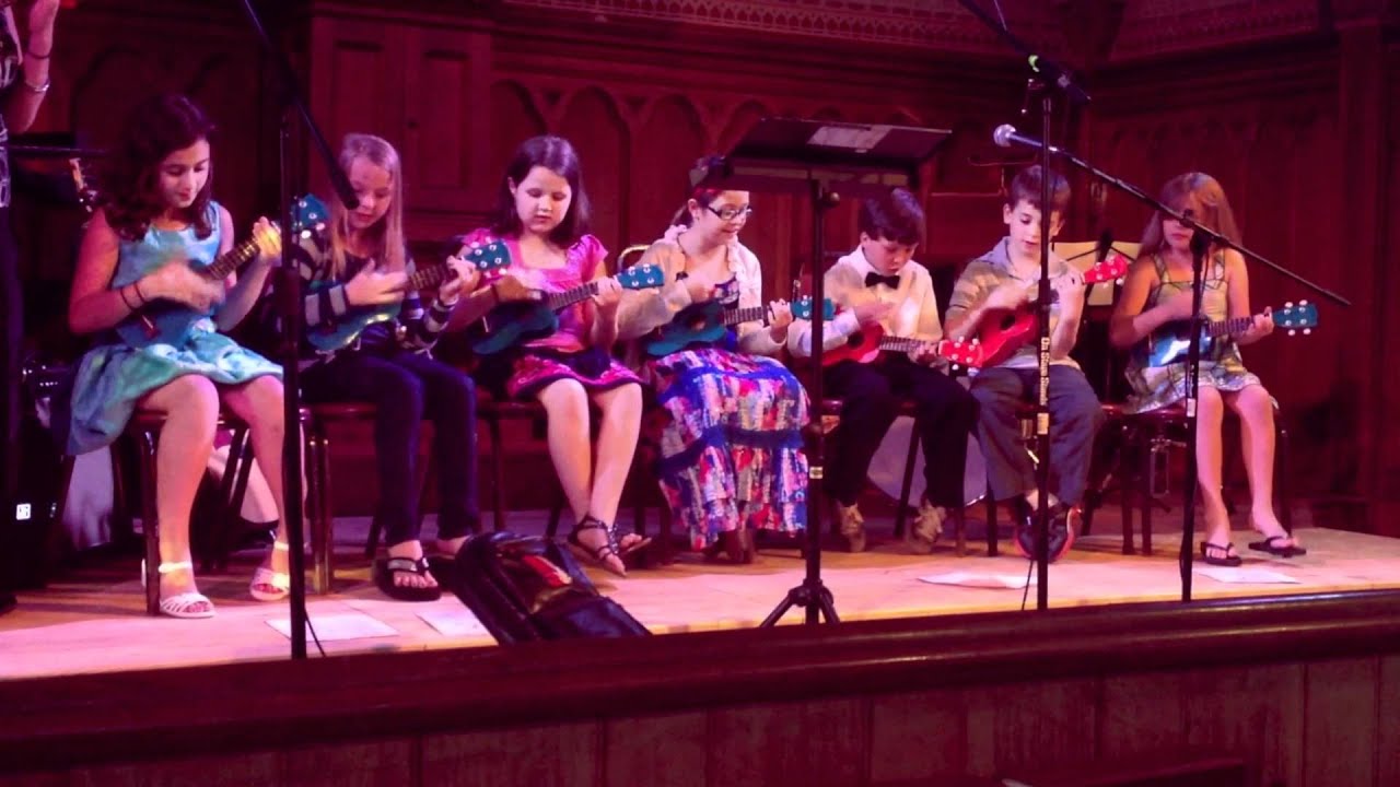 "Mr Tambo-Uke Child" The Dolphin Ukelele Ensemble - YouTube
