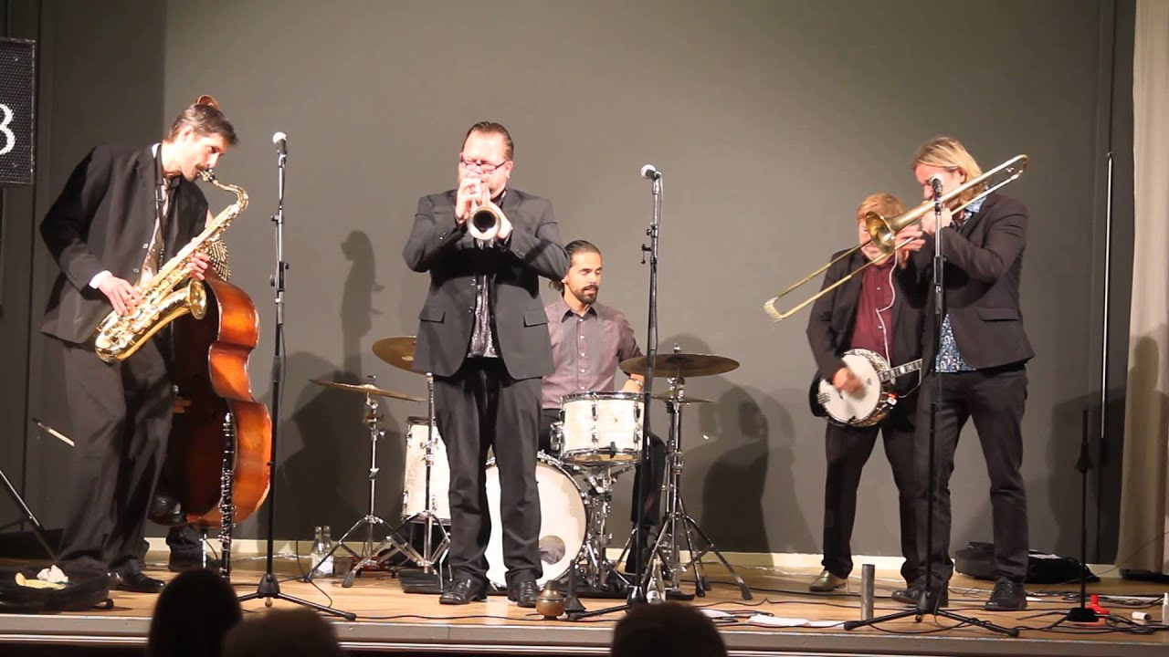 Second Line Jazzband in Hedekas, Sweden 2014 - YouTube