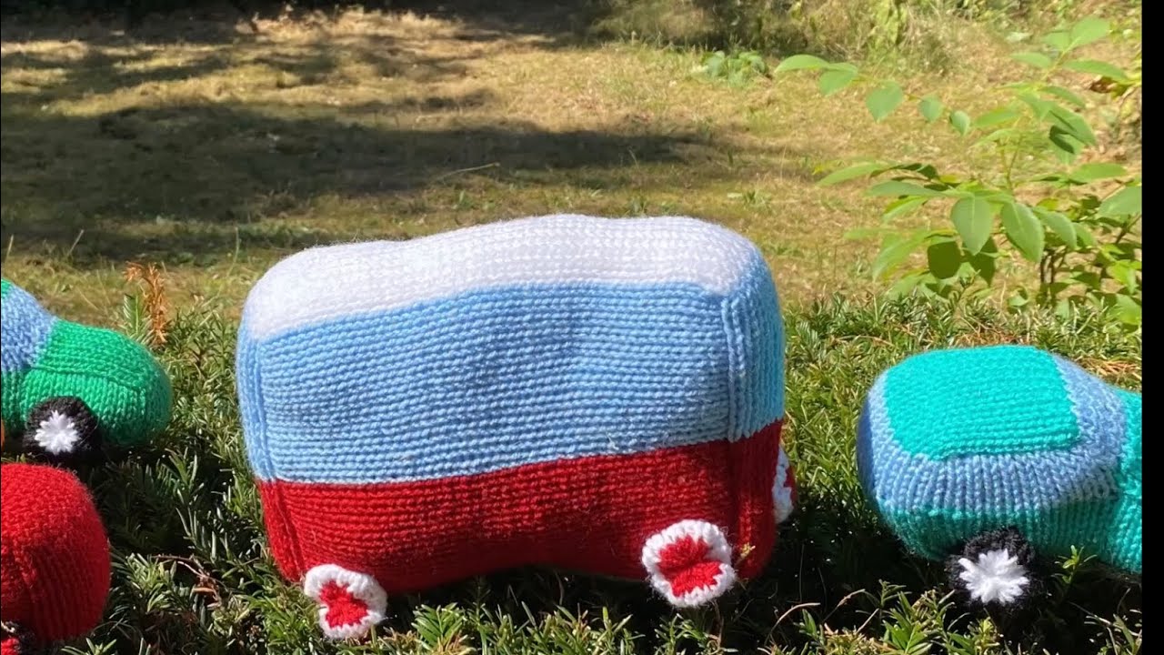 Free workshop to knit a Volkswagen Bus with your circular knitting ...