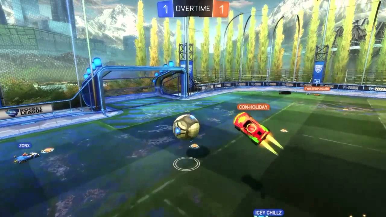 Rocket League Boosting Ariel - YouTube