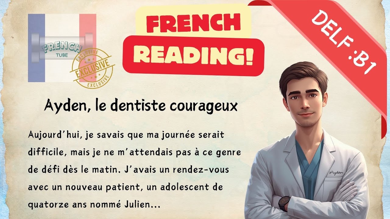 Start to learn French with simple and fun story | French Reading for ...