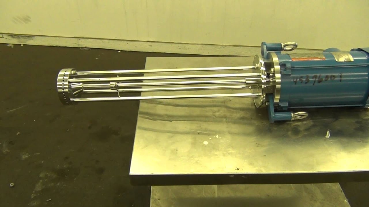 Used- Silverson High Shear Batch Mixer Emulsifier Model BX60 - stock ...